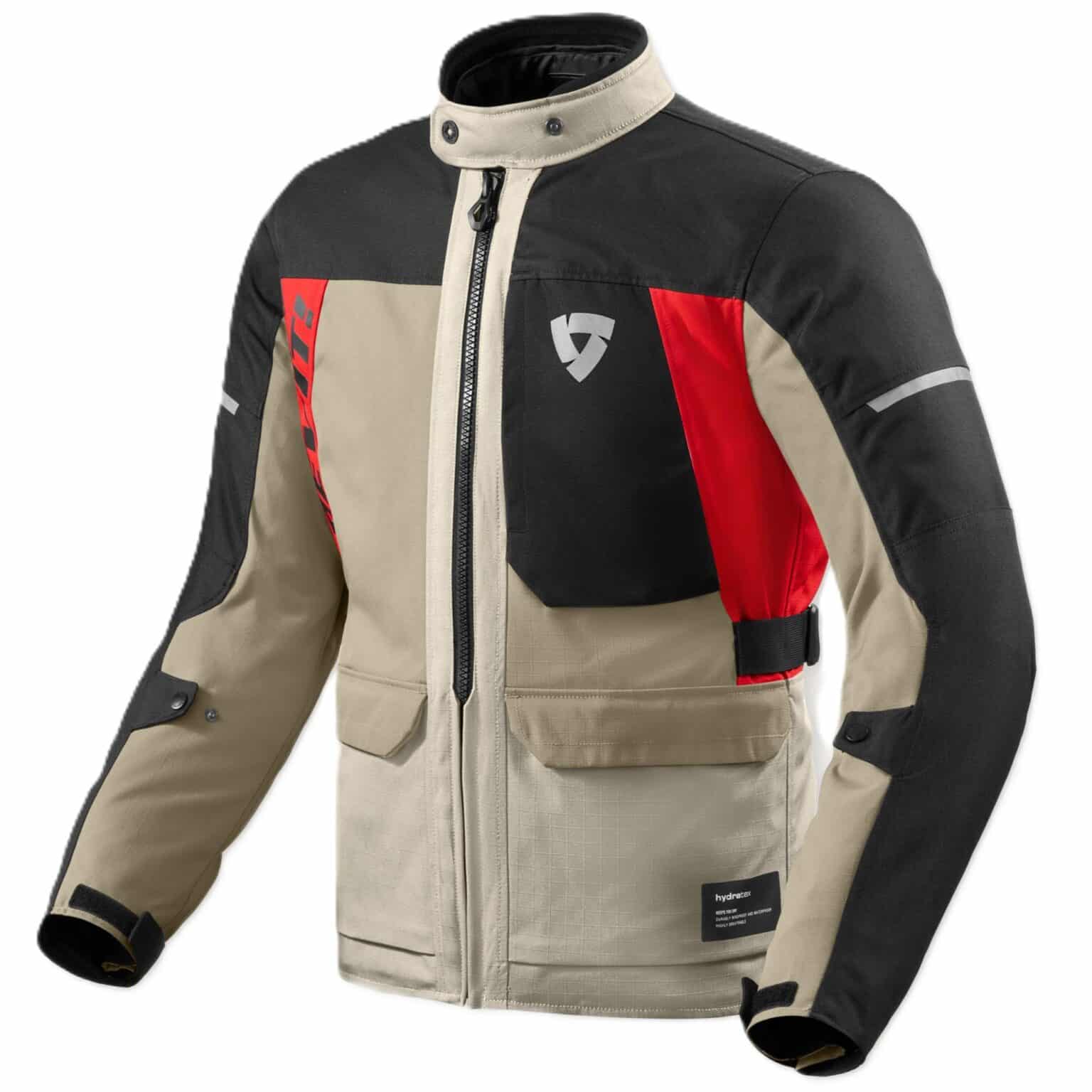 REV’IT! Jacket Convergent H2O Sand-Red | Bike Station